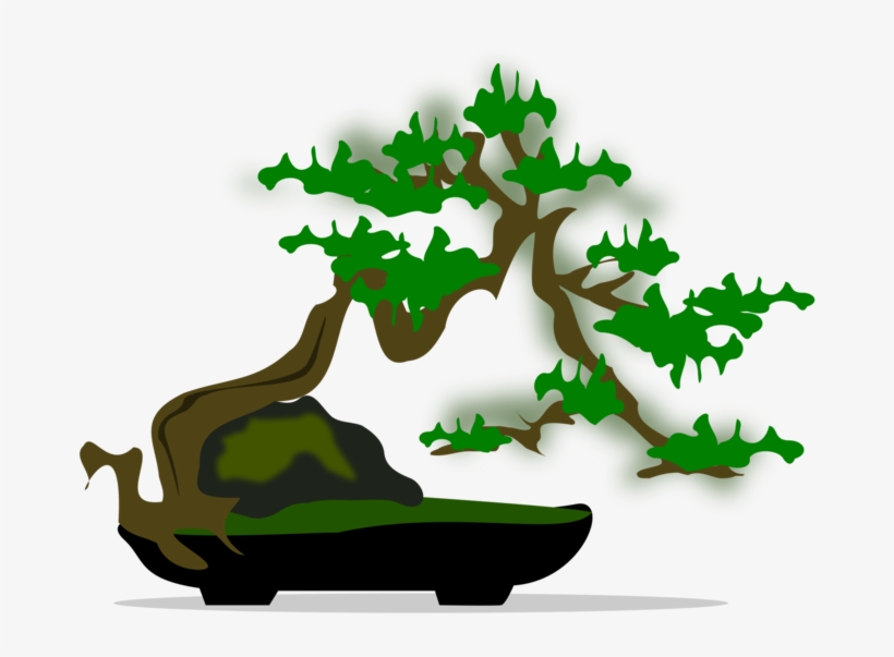 Graphic Freeuse Stock Bonsai Drawing Simple - Bonsai PNG Image ...
