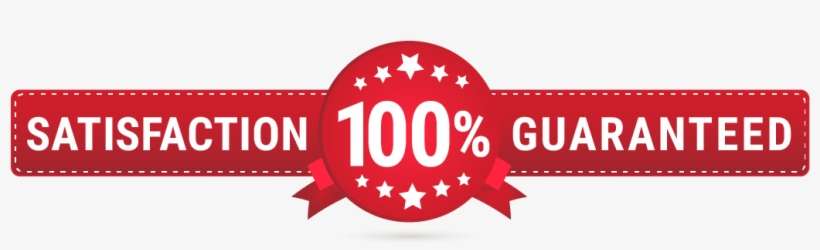 Download Satisfaction Guaranteed - Emblem | Transparent PNG Download ...
