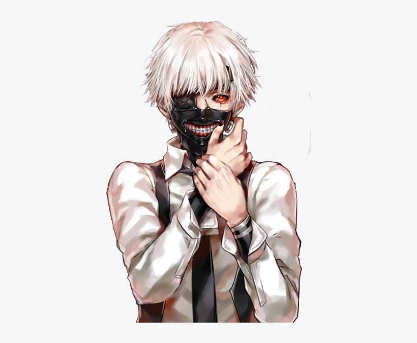 Download Transparent Kaneki Official Art - Tokyo Ghoul Anime Render ...