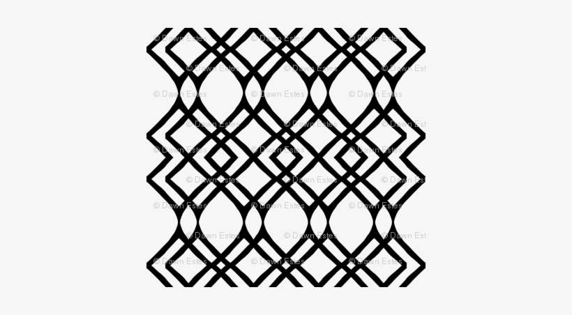 Geometric Monochrome Black And White Geometry Line - Carpet PNG Image ...