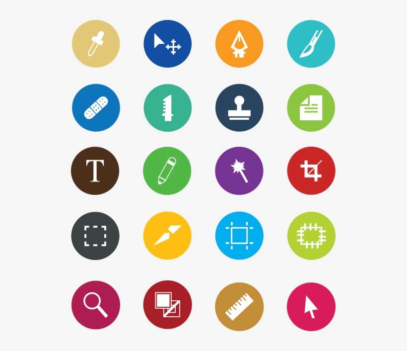 Adobe Tools Free Vector Icons - Adobe Inc. PNG Image | Transparent PNG ...