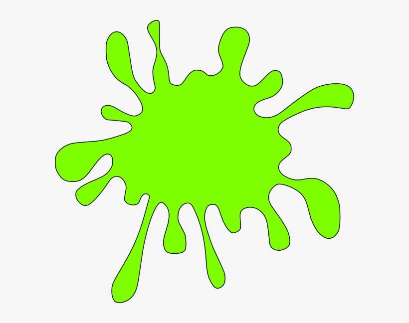 Ink Spot Clip Art At Clker Com - Orange Colour Clip Art PNG Image ...