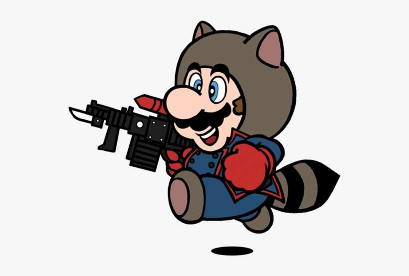 Super Mario Bros 3 Tanooki Mario PNG Image | Transparent PNG Free ...