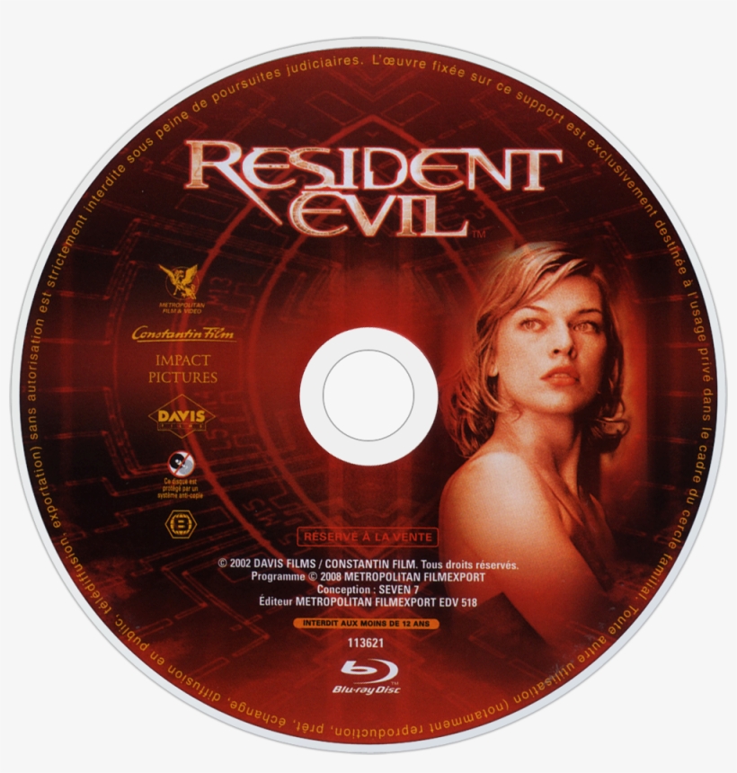 Resident Evil Bluray Disc Image - Resident Evil Blu Ray Discs PNG Image ...