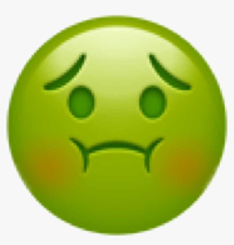 Sick Barf Ew Abouttothrowup - Puking Emoji PNG Image | Transparent PNG ...