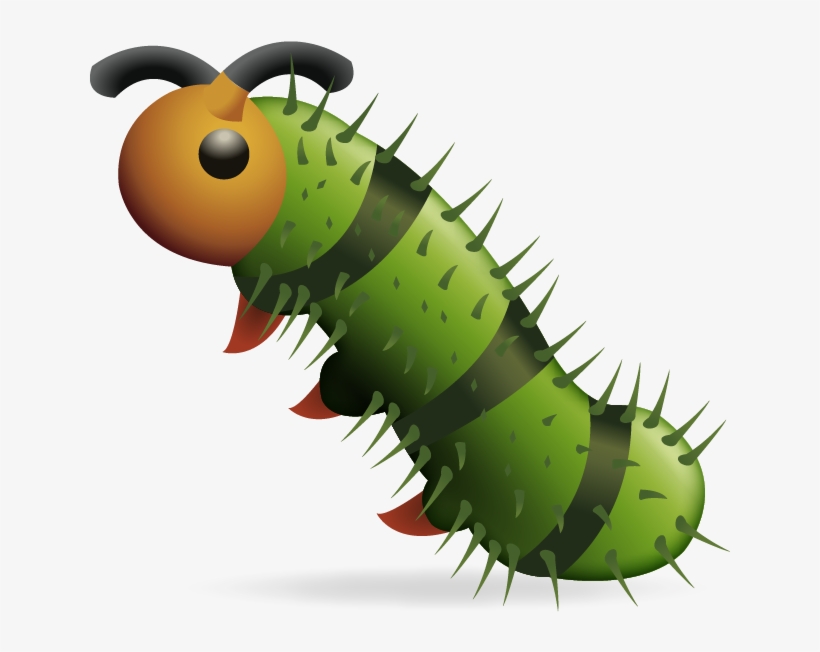 Download Caterpie Bug Emoji Png - Caterpillar Emoji Png PNG Image ...