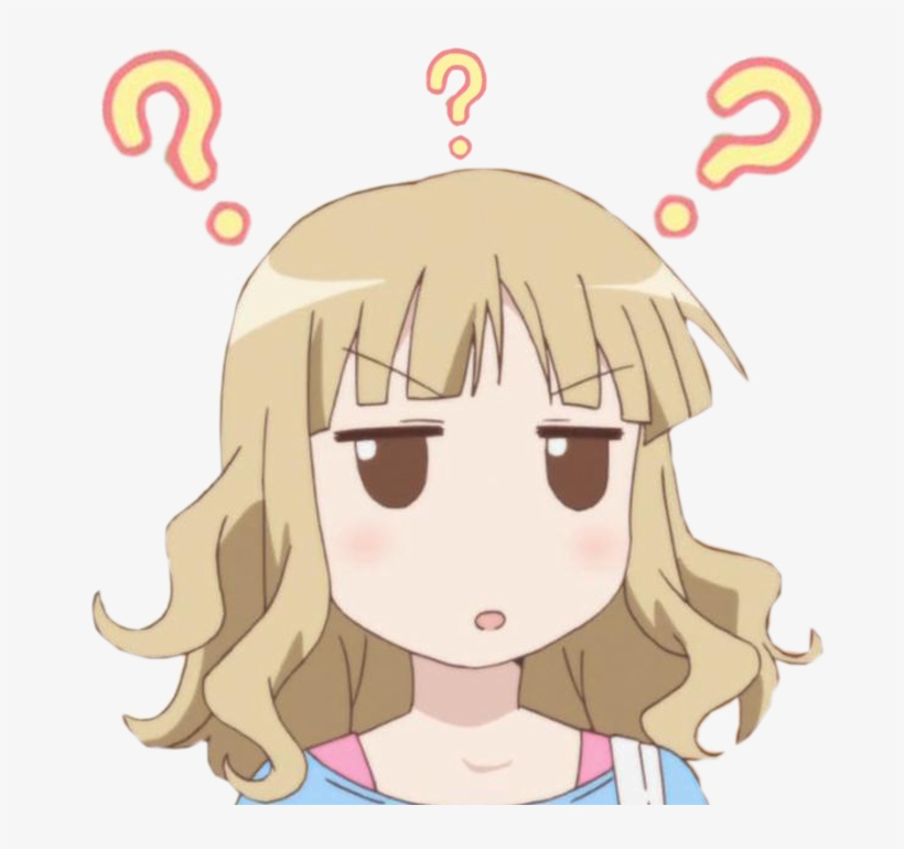 Download 58043726 - Anime Girl Confused Png | Transparent PNG Download ...