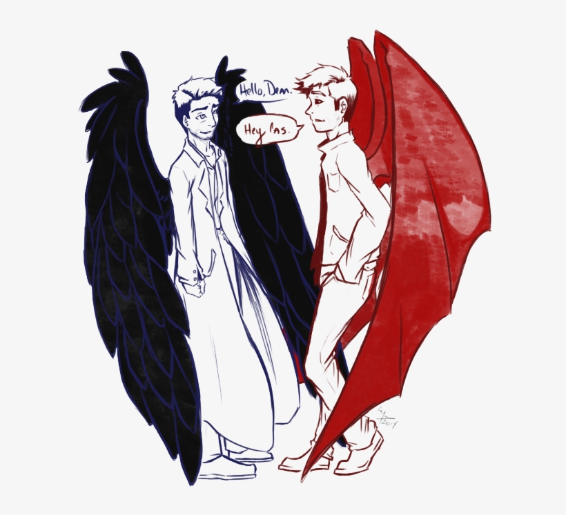 Download Dean By Licra On Deviantart - Demon Dean And Angel Castiel ...