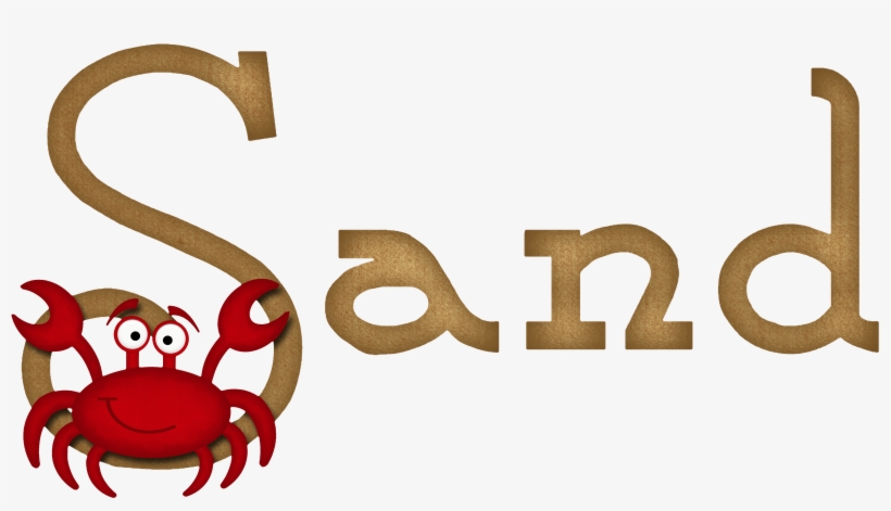 Sand Clipart June Beach - Beach Theme Clip Art PNG Image | Transparent ...