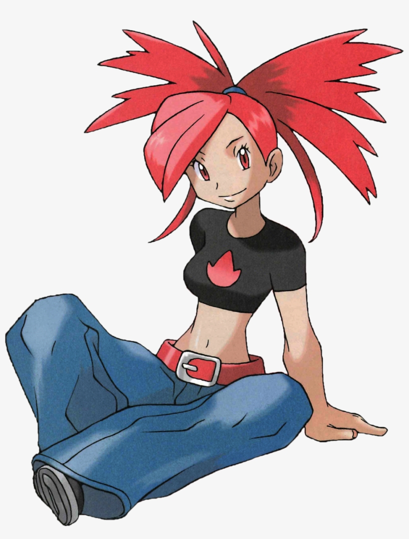Ruby Sapphire Flannery - Pokemon Gym Leader Fire PNG Image ...