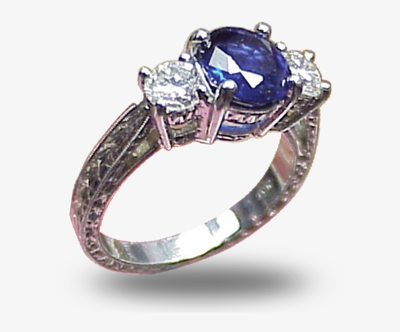 Blue Sapphire - Blue Stone Ring Png PNG Image | Transparent PNG Free ...