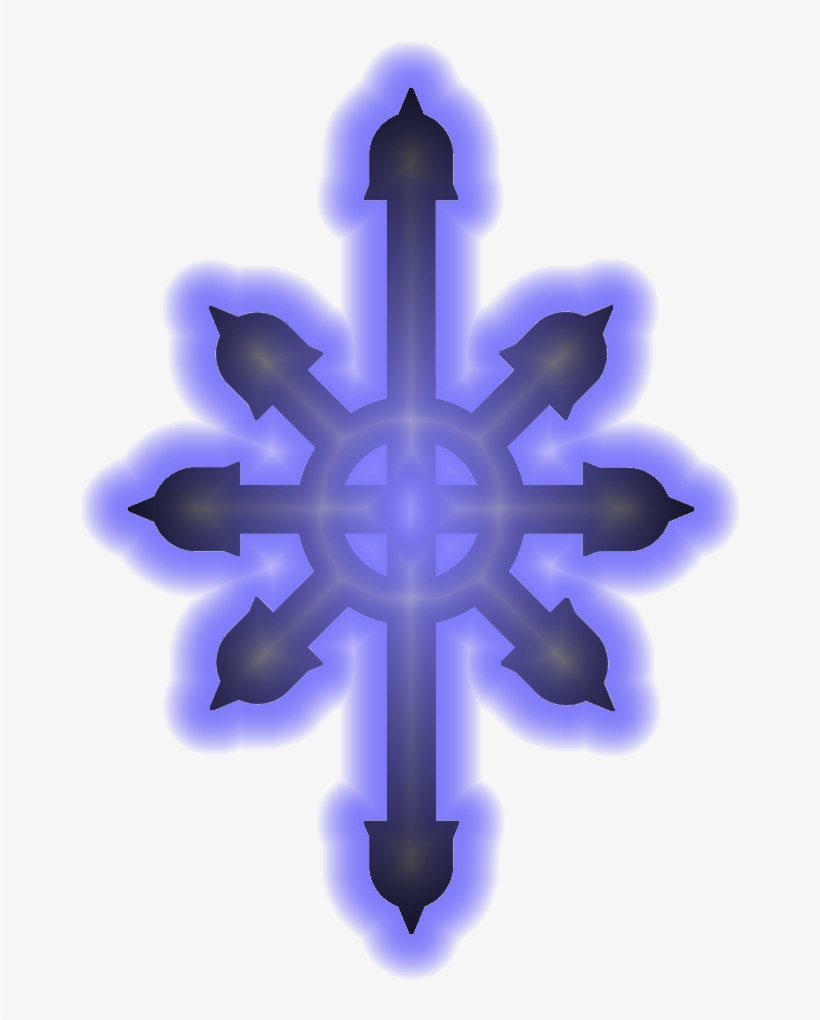 Early Subgenius Cross Blueglow - Chaos Magic PNG Image | Transparent ...