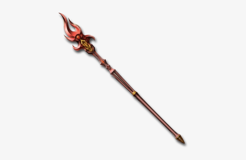 Fire Nymph Staff - Spear PNG Image | Transparent PNG Free Download on ...