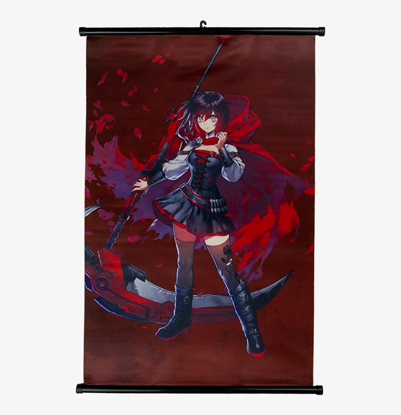 Download 4 Ruby Rose Wall Scroll - Rwby Volume 4 Wall Scrolls | Transparent PNG Download | SeekPNG