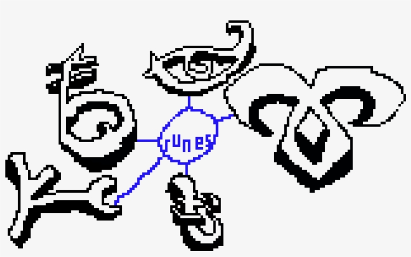 Runes - Line Art PNG Image | Transparent PNG Free Download on SeekPNG