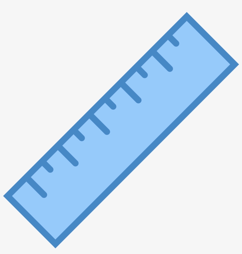 Download The Ruler Icon Is A Rectangular Shape Icon With Lines - Icon ...