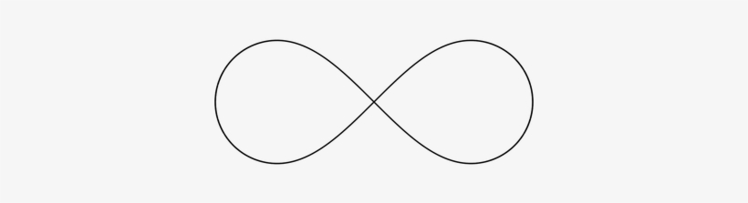 Download White Infinity Symbol Transparent Background - Circle ...