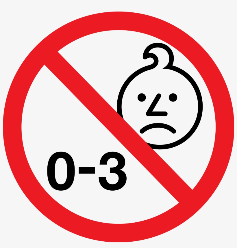 Open - 0 3 Age Warning Symbol PNG Image | Transparent PNG Free Download on SeekPNG