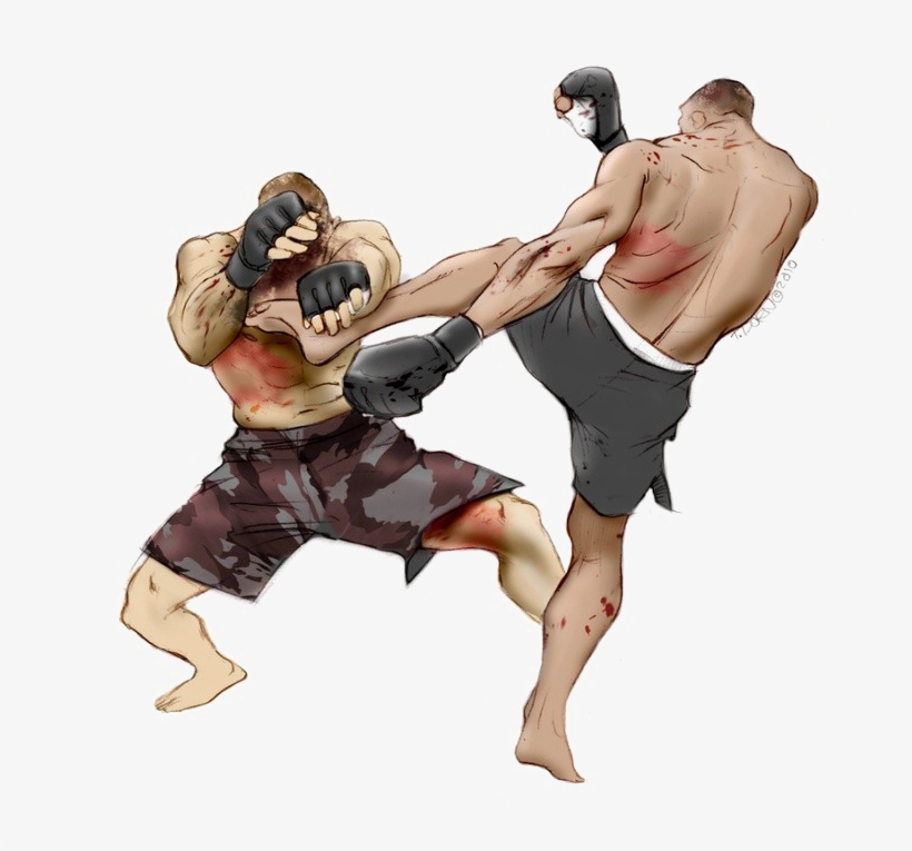 Download Mixed Martial Arts Fight Png Transparent Image - Muay Thai ...