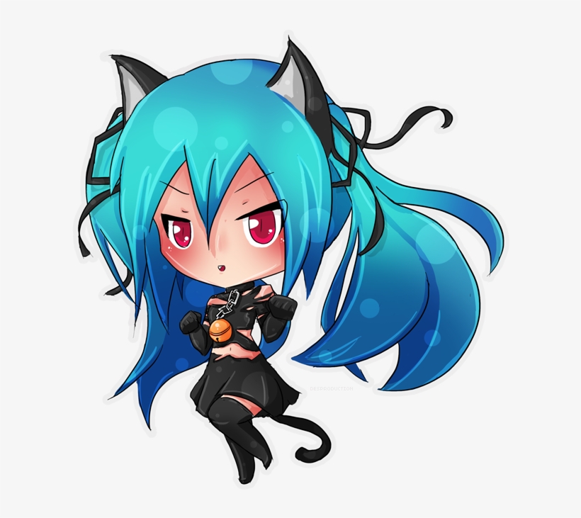 Cute Chibi Cat Gif
