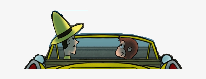 Curious George In Car PNG Image | Transparent PNG Free Download on SeekPNG