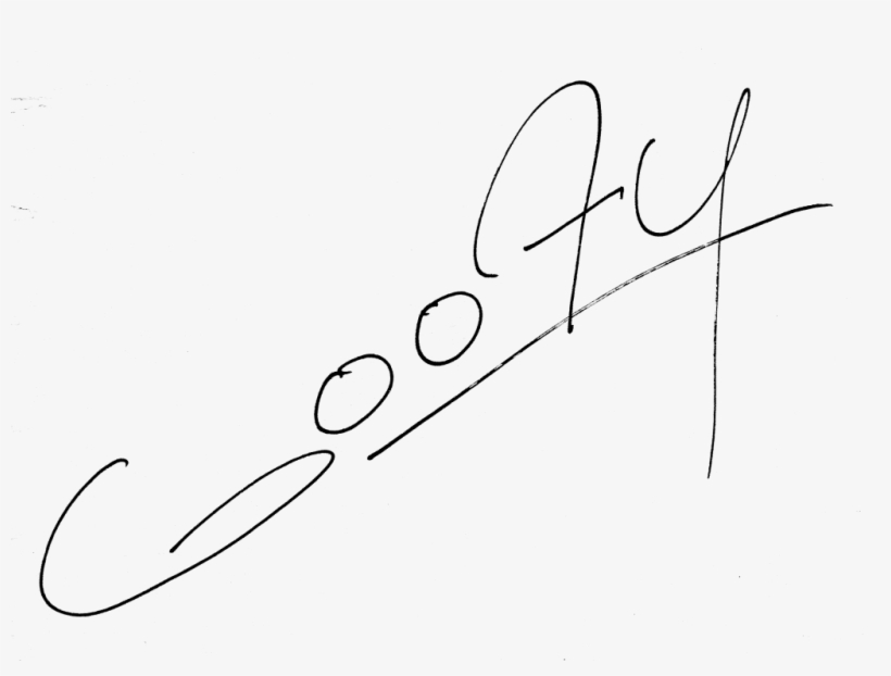 Goofy Autograph PNG Image | Transparent PNG Free Download on SeekPNG