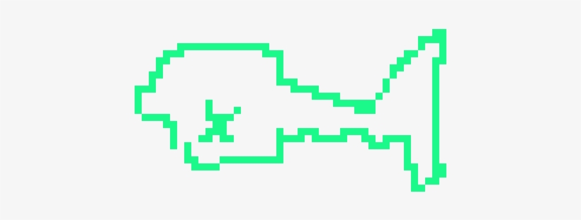 Download Dead Fish - Pixel Art | Transparent PNG Download | SeekPNG