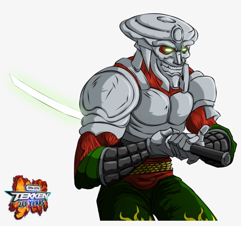 Yoshimitsu Tekken Anniversary Game Art Hq - Yoshimitsu Tekken 3 Art PNG ...