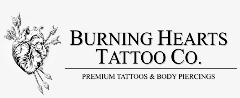 Burning Hearts Tattoo Co - Burning Hearts Tattoo Co. PNG Image ...