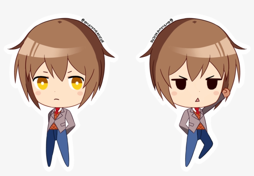 the Protagonist From Doki Doki Literature Club - Doki Doki Literature ...