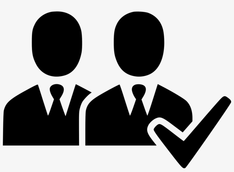 Correct Men Users People Check Mark Comments - People Check Icon Png ...