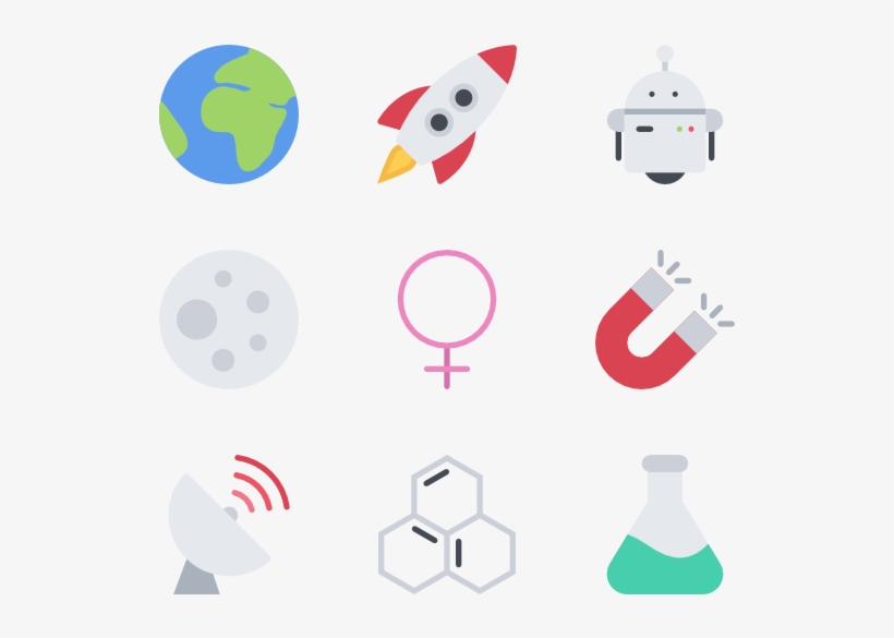 Physical And Physical Sciences Icons - Physics Icons PNG Image ...