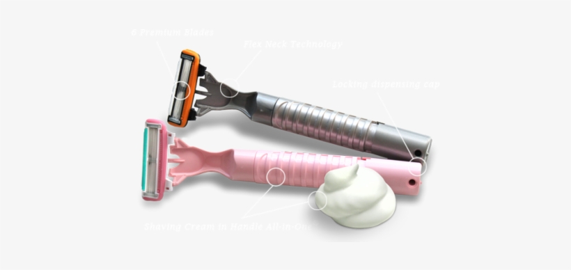 The Smart Razor With Real Shaving Cream Inside The - Razor And Shaving ...