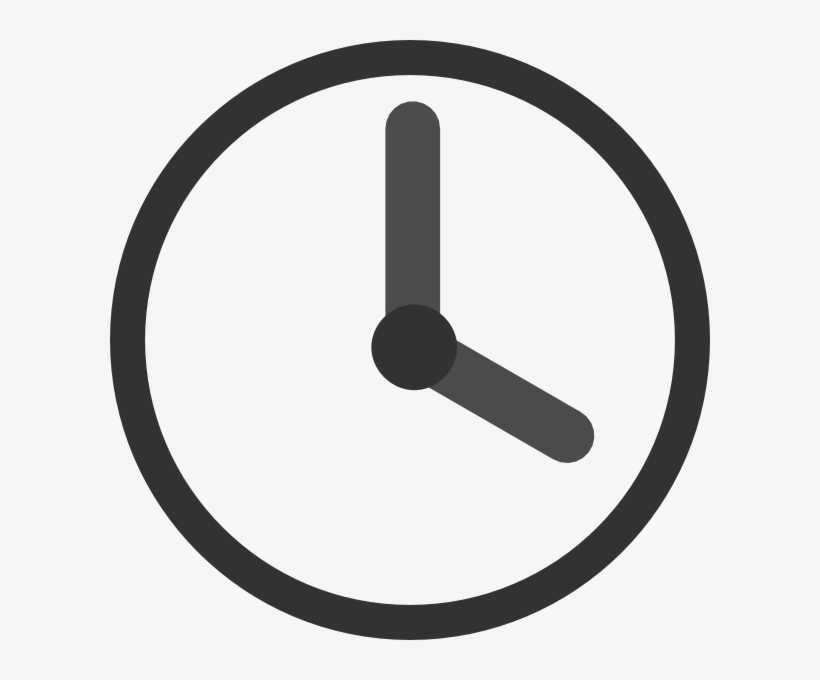 Download Transparent Clock Overlay - 4 O Clock Icon | Transparent PNG ...
