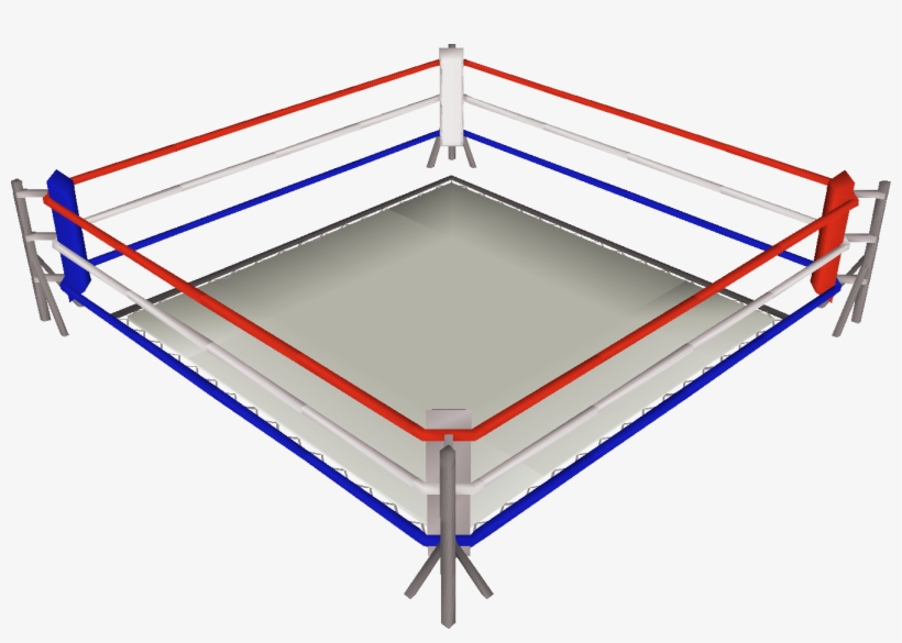 Boxing Ring Built - Ringue Boxe Png PNG Image | Transparent PNG Free ...