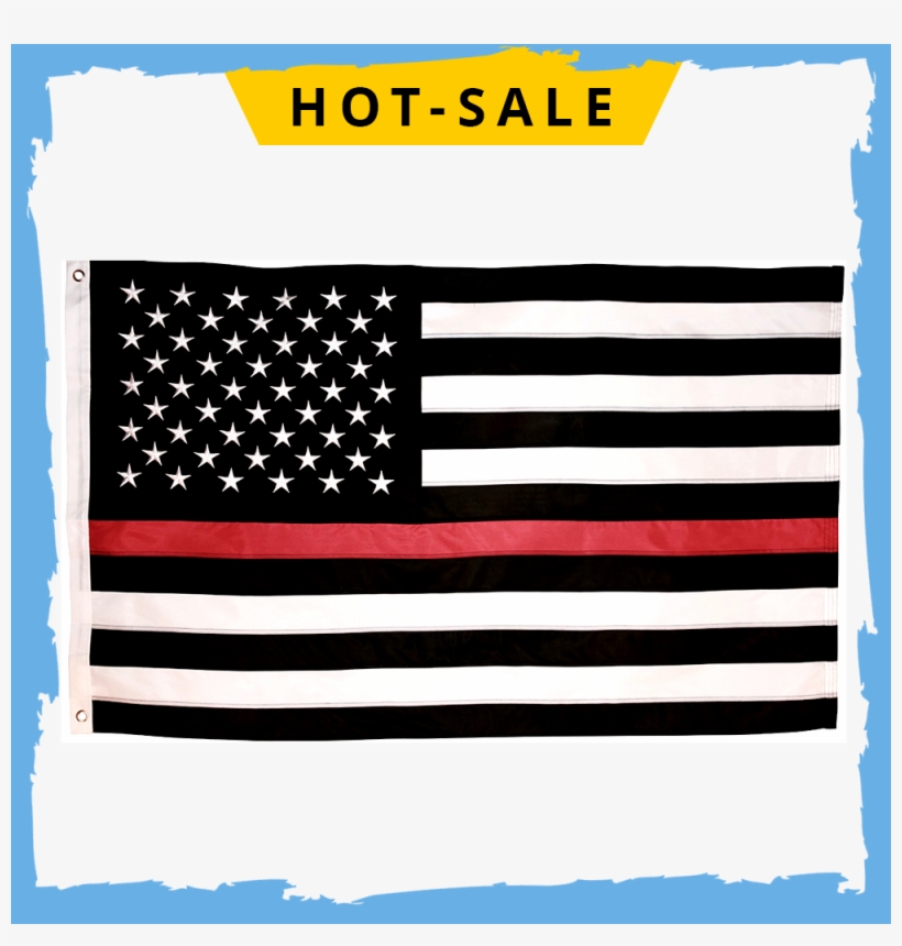 3x5ft Apoio Dos Eua Da Bandeira Americana Fina Linha - Fine Line Flag ...