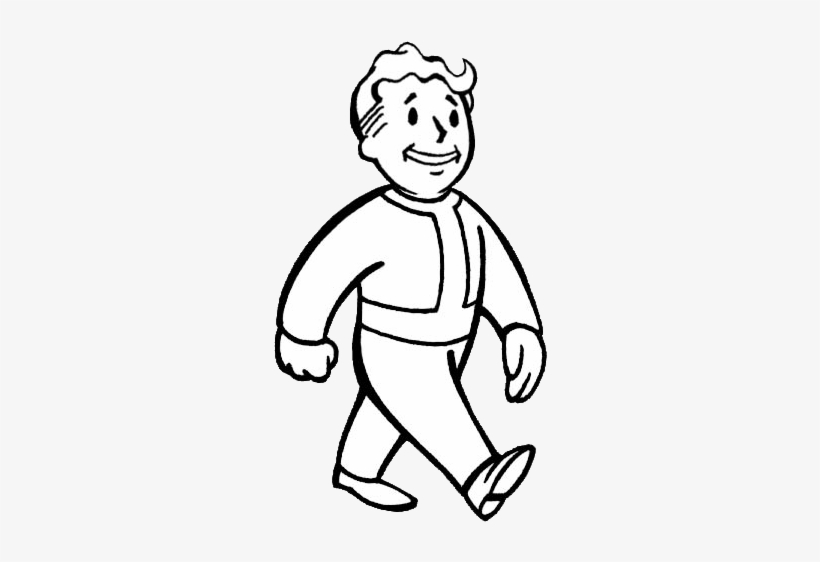 Download The Vault Fallout Wiki - Vault Boy Transparent Gif ...