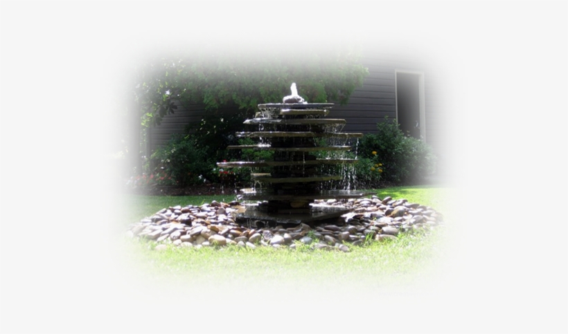 These Water Features Are Custom Made From Various Natural - Fountain ...
