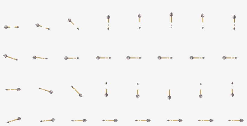 Trident - Spear Sprite PNG Image | Transparent PNG Free Download on SeekPNG