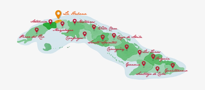 Mapa De Cuba Overview - Map PNG Image | Transparent PNG Free Download ...