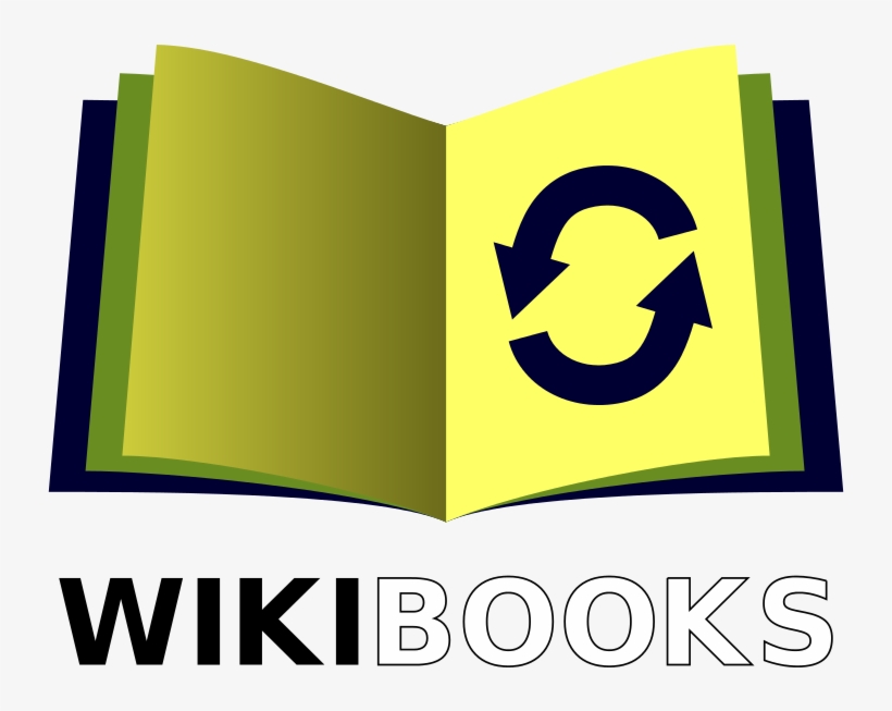 Wikibooks Open Book Leaning5 - Book Svg PNG Image | Transparent PNG ...