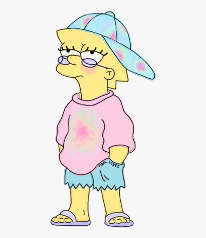 Download Png Edit Freetoedit Tumblr Overlay Lisa Simpson - Los Simpsons ...