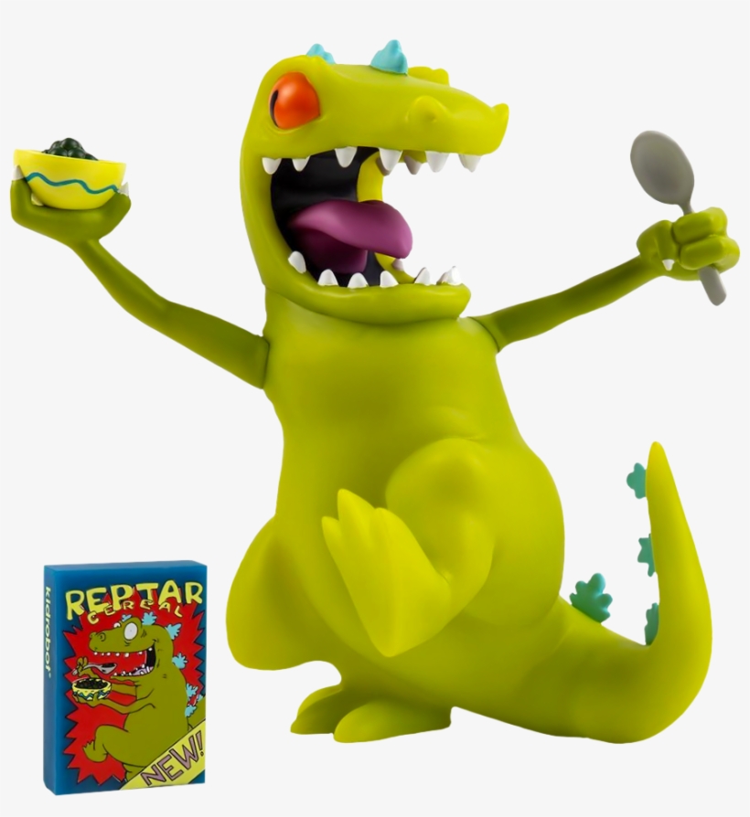 Reptar 7” Vinyl Figure - Reptar Kidrobot PNG Image | Transparent PNG ...