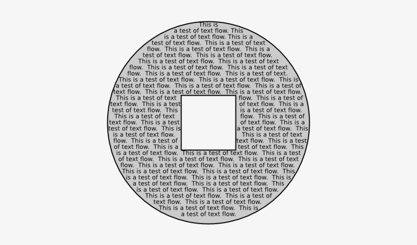 Text Flowed Into A Path With The Shape Of An Old Chinese - Circle PNG ...