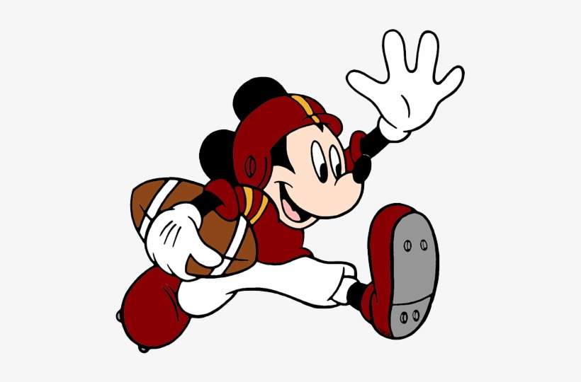 Download Mickey Mouse Playing Football - Disney Characters Playing ...