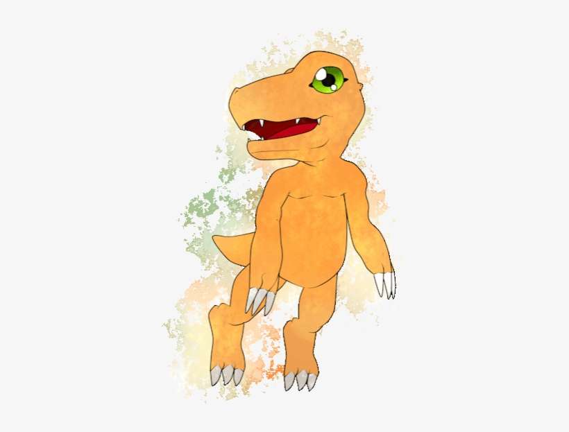 Floating Agumon For All Teh Digimon Hypehe's Transparent - Agumon PNG ...
