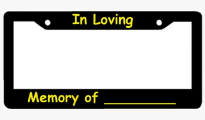 Asu License Plate Frame Black PNG Image | Transparent PNG Free Download ...