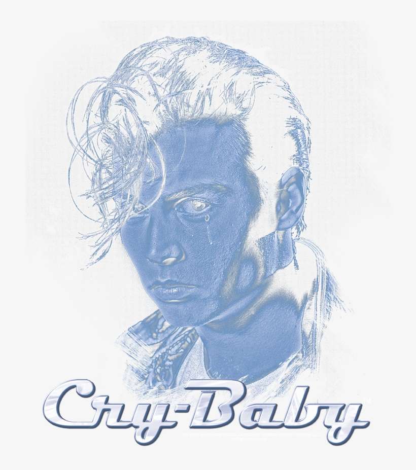 Cry Baby King Cry Baby Men's Long Sleeve T-shirt - Sketch PNG Image ...
