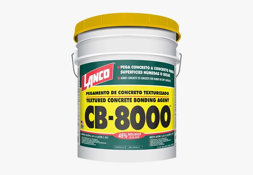 Bonding Agent Cb-8000 Is A High Solids, Yellow Texture - Acrylic Paint ...