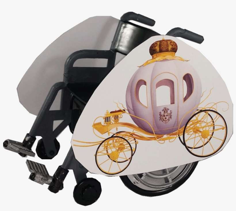 Princess Carriage Wheelchair Costume Child's - Child PNG Image ...